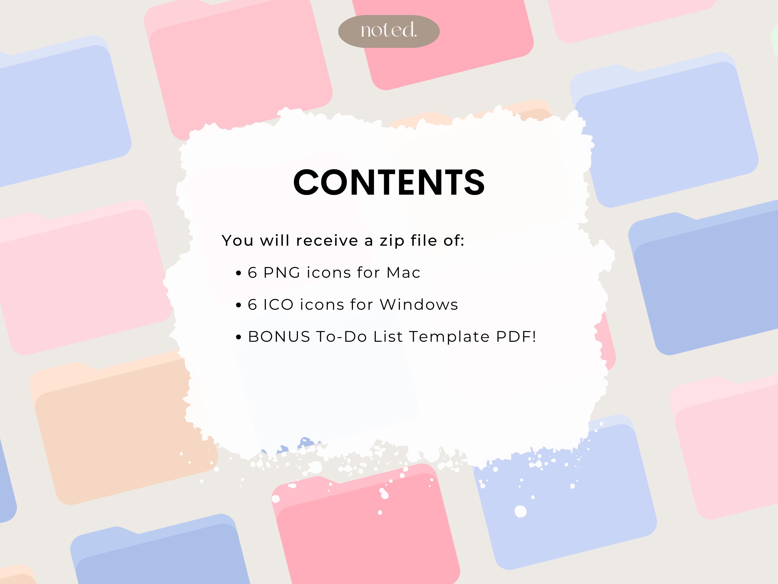 Desktop Folder Icon for Mac and Windows, Folder Icon, Mac Icon, Windows ...
