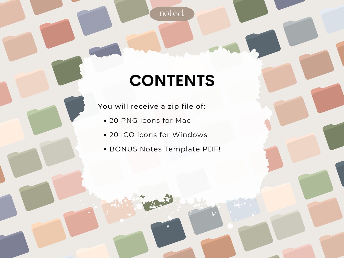 Desktop Folder Icon for Mac and Windows, Folder Icon, Mac Icon, Windows ...