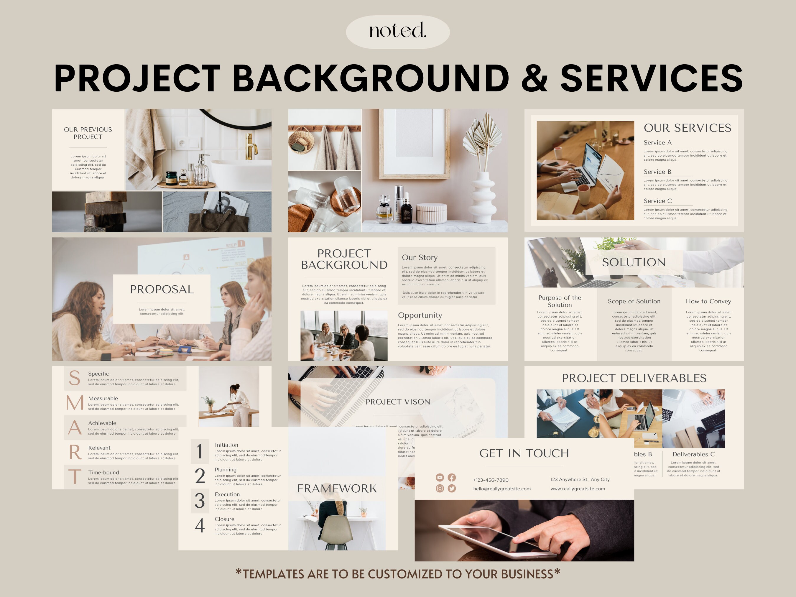 Business Proposal, Project Pitch Deck, Project Proposal, Professional ...
