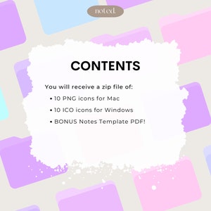 Purple Desktop Folder Icon for Mac and Windows, Mac Desktop Folder Icon ...