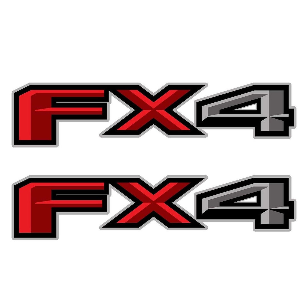 FX4 - F-150 FX4 off Road Truck Bed Side 4WD Decal Set (2) - Etsy