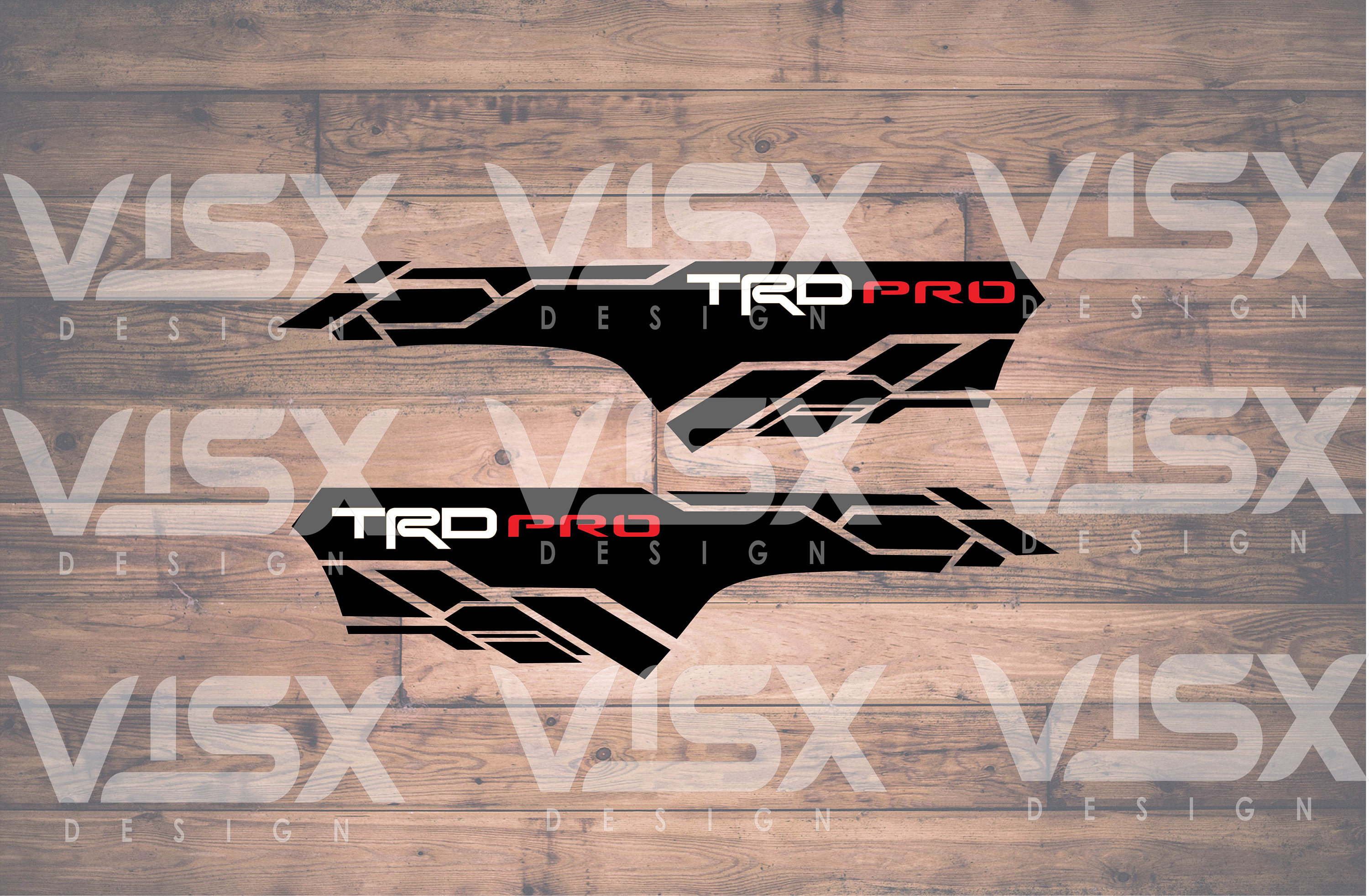 X2 TRD Pro Vinyl Decals for 2013-2023 Toyota Tacoma Bed Side - Etsy