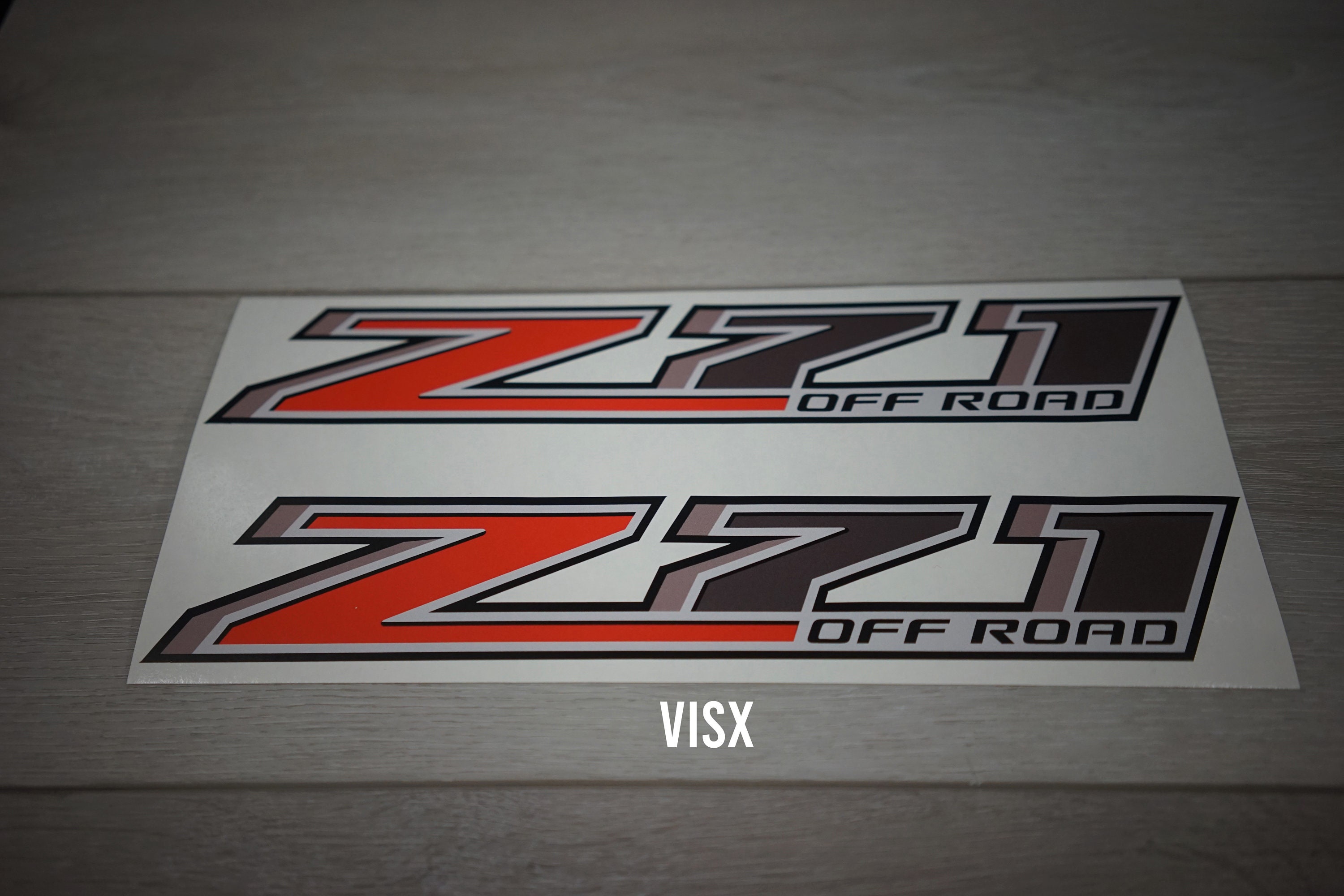 Z71 off Road Bed Side Vinyl Decal Sticker (2x) Replacement Style ...