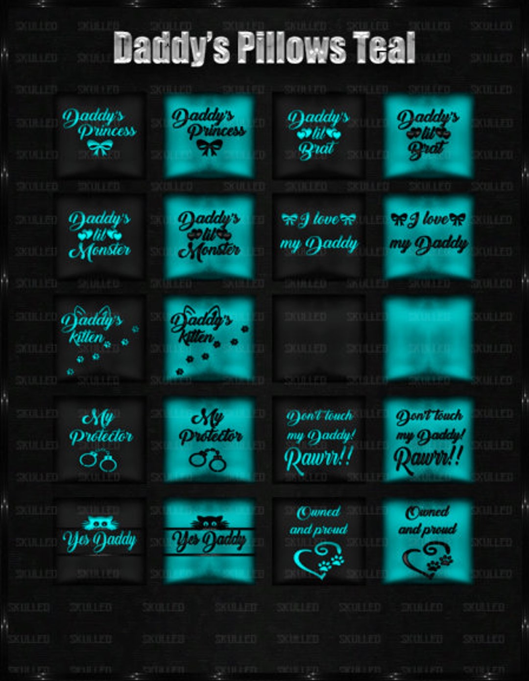 IMVU Daddy's Pillows Textures Pack - Etsy