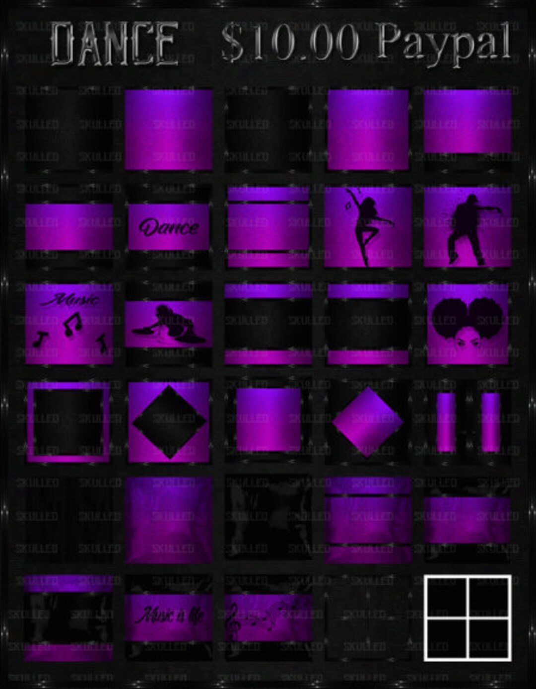 IMVU Dance Room Textures - Etsy