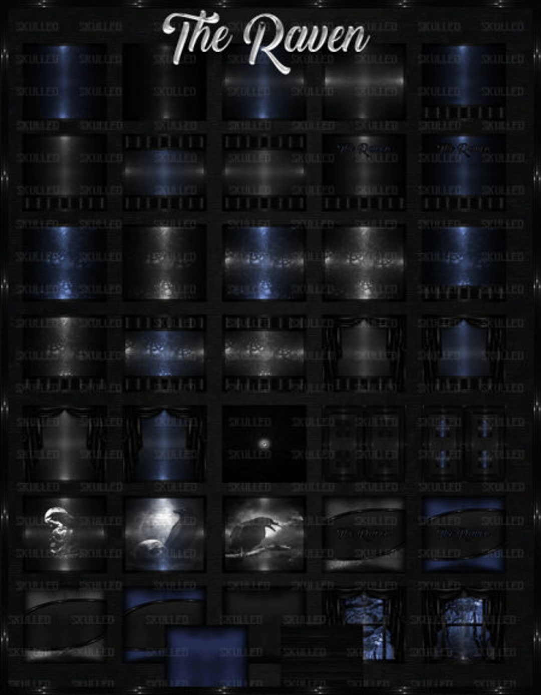IMVU the Raven Room Textures - Etsy