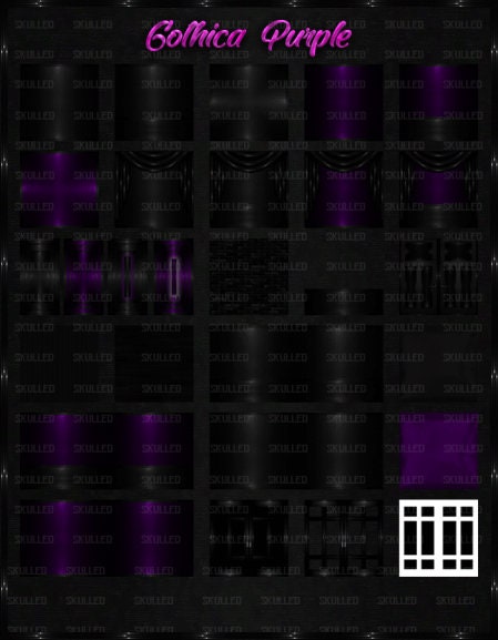 IMVU Gothica Room Textures Set - Etsy