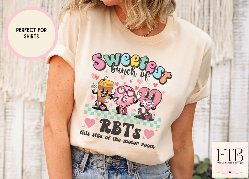 RBT Valentines Day PNG SVG, Sweetest Bunch of Rbts, Funny Design, Retro ...