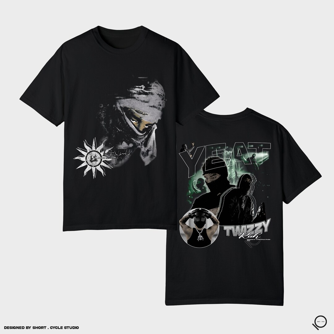 YEAT T-shirt Vintage 90s Graphic Style, Yeat Tee, Retro Heat Double ...