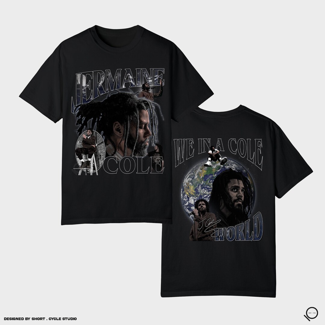 J Cole T-shirt Vintage 90s Graphic Style, J Cole Tee, Retro J Cole ...