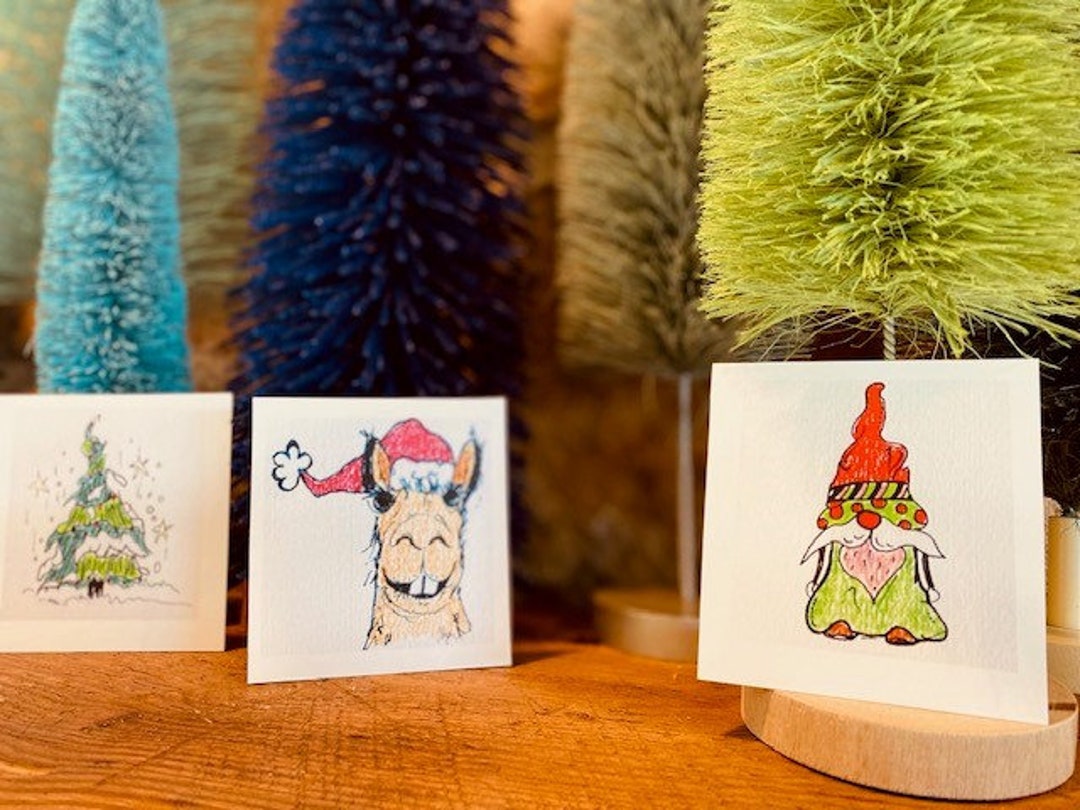 Christmas Countdown Lunch Note Set (pack of 25) - Etsy
