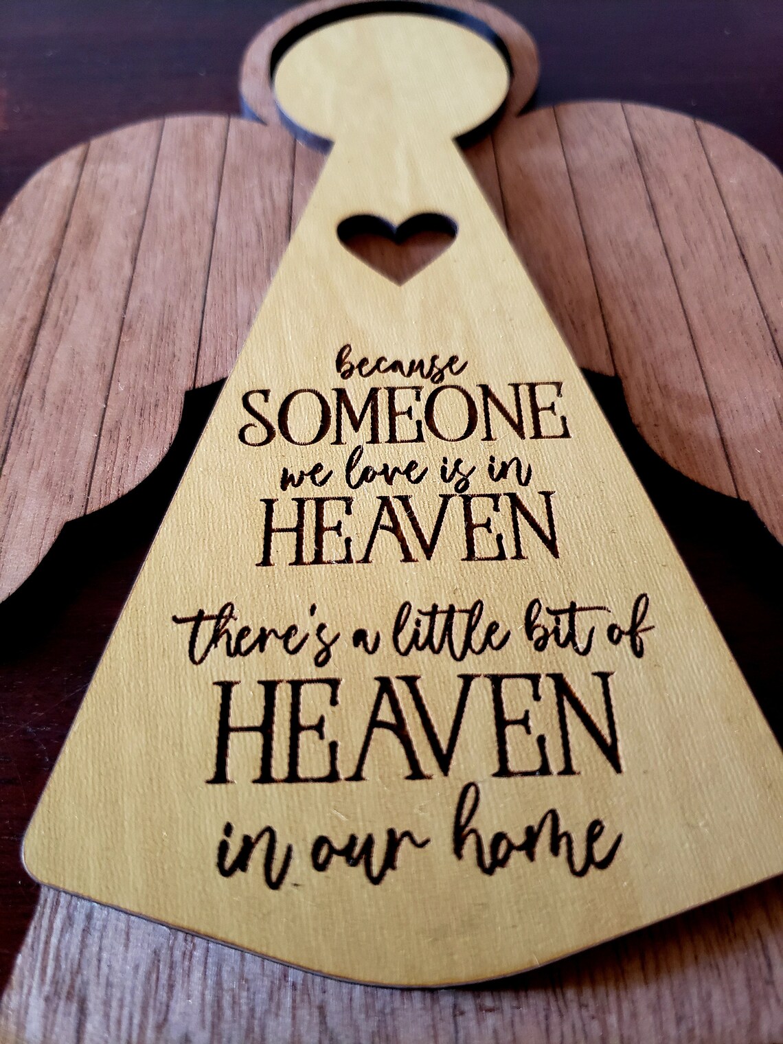 Memorial Angel, Tribute, Someone We Love is in Heaven - Etsy