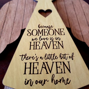 Memorial Angel, Tribute, Someone We Love is in Heaven - Etsy