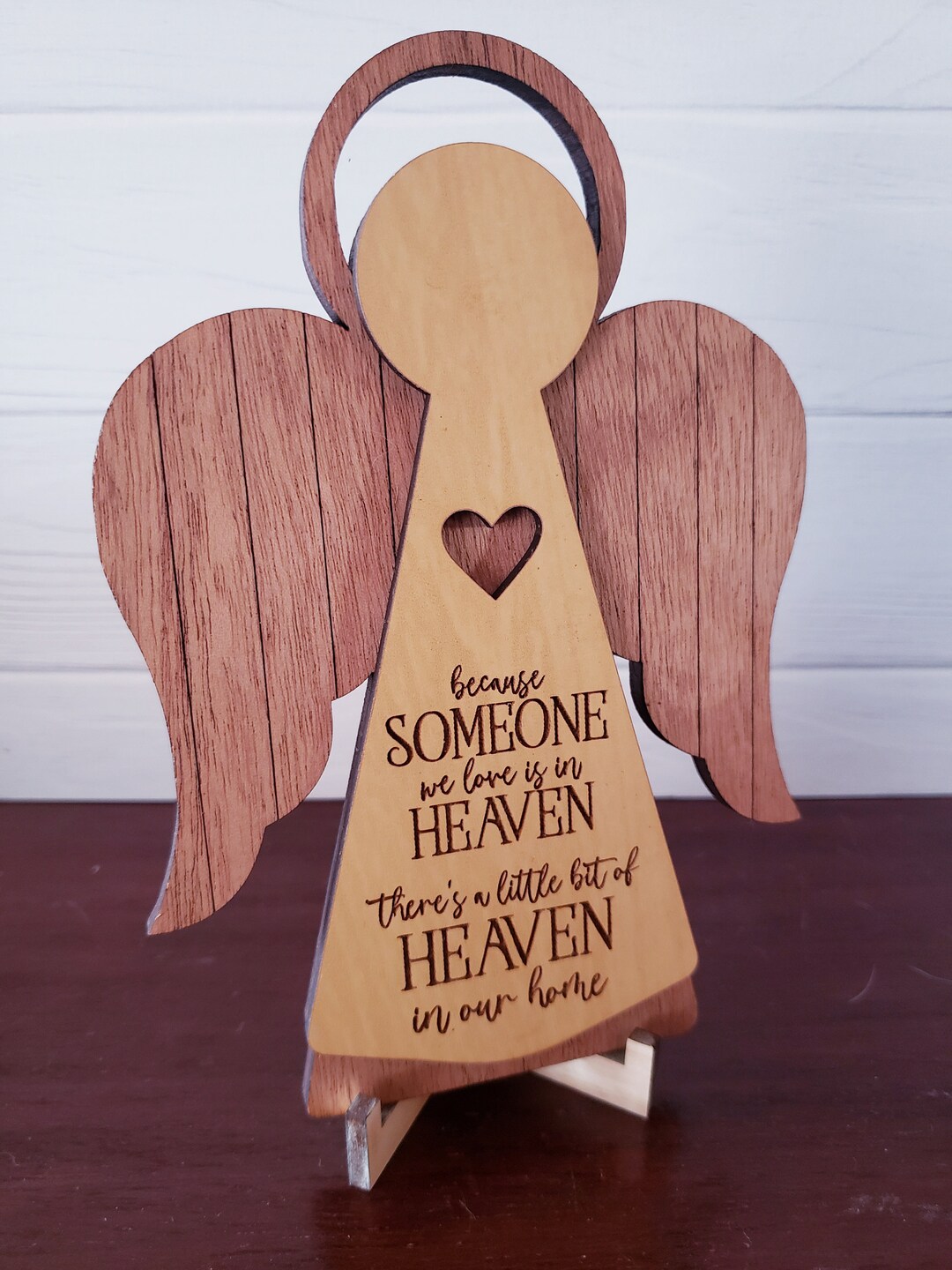 Memorial Angel, Tribute, Someone We Love is in Heaven - Etsy