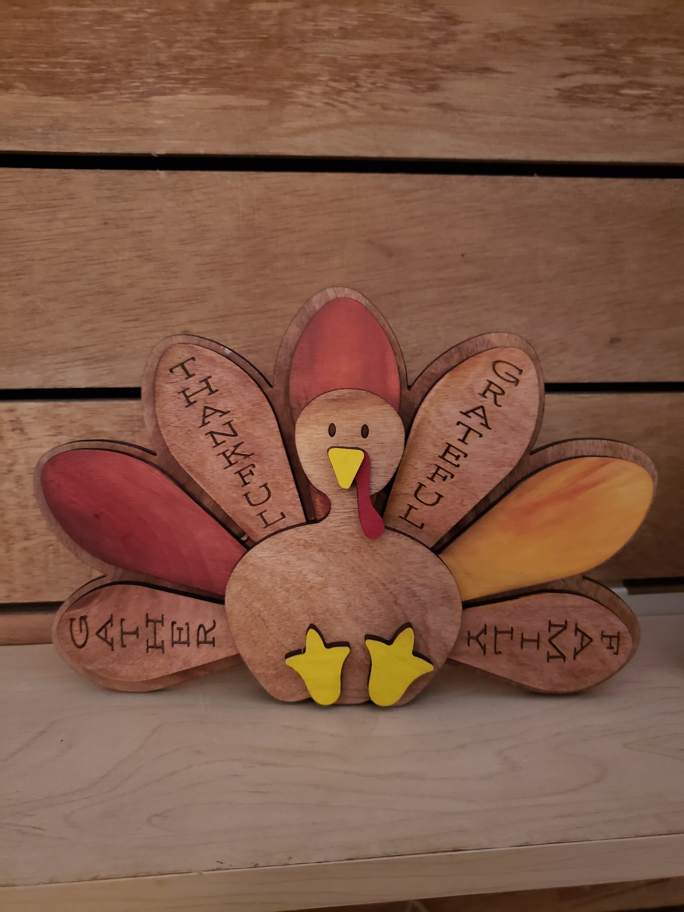 Individual Turkey Decor, Thanksgiving Table Decor, Turkey Decor ...