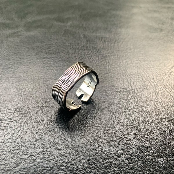 Adjustable Mens Ring - Etsy