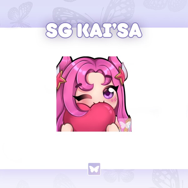 Kaisa Twitch Emote - Etsy