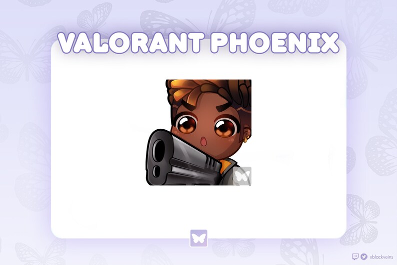 Phoenix Valorant Cute Emotes Pack für Twitch und Discord - Etsy.de