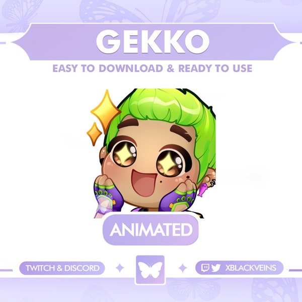 Valorant Gekko Animated - Etsy