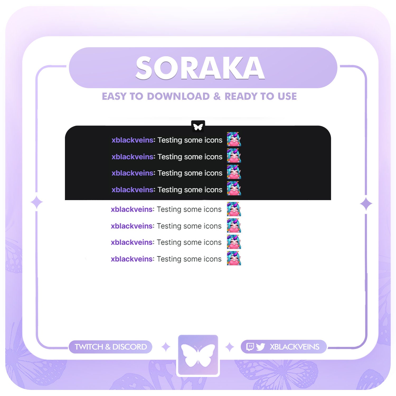 Spirit Blossom Soraka Heart Emote League of Legends Twitch - Etsy