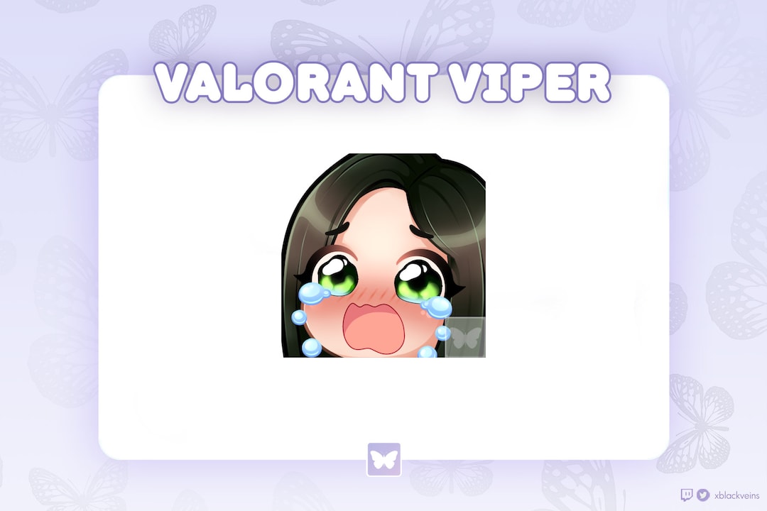 Viper Valorant Cry Emote for Twitch and Discord - Etsy UK