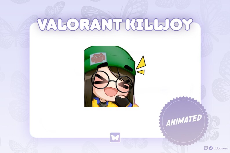 ANIMATED Killjoy Valorant LUL Emote for Twitch and Discord - Etsy