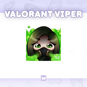 Viper Valorant Emotes for Twitch and Discord Pack of 10 - Etsy Canada