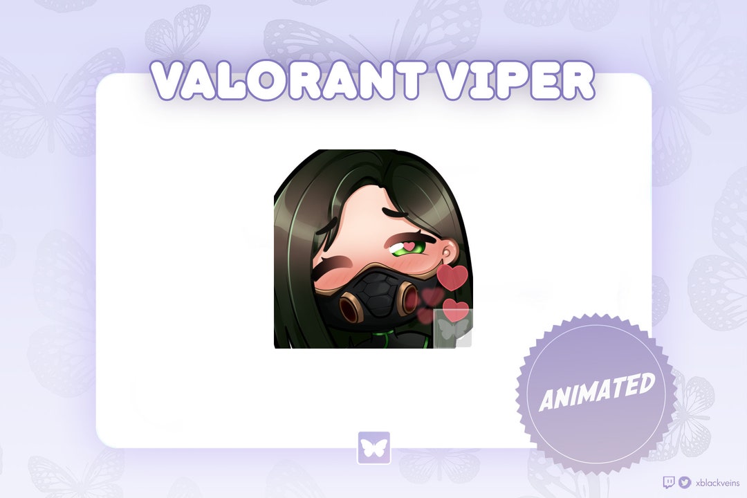 ANIMATED Viper Valorant Gasm Emote for Twitch and Discord - Etsy UK
