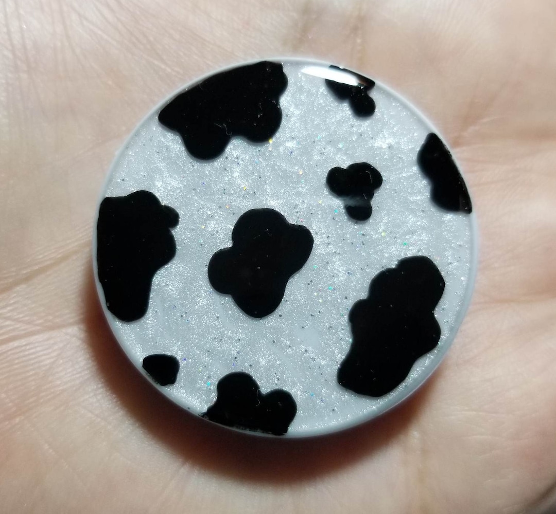 Cow Print Phone Grip - Cow - Steer - Holstein Cow - Spotted Cow Phone ...