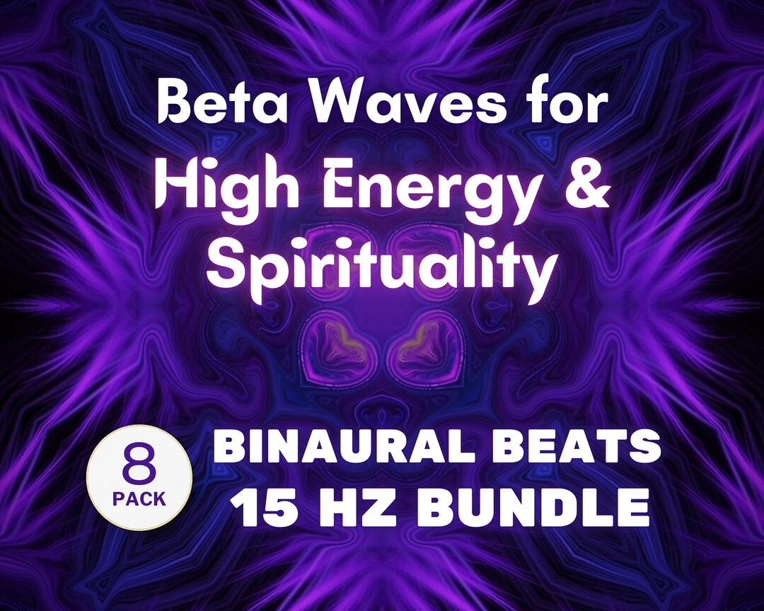 15 Hz Beta Waves Frequency - Binaural Beats 8-pack Audio - Pure Sound ...