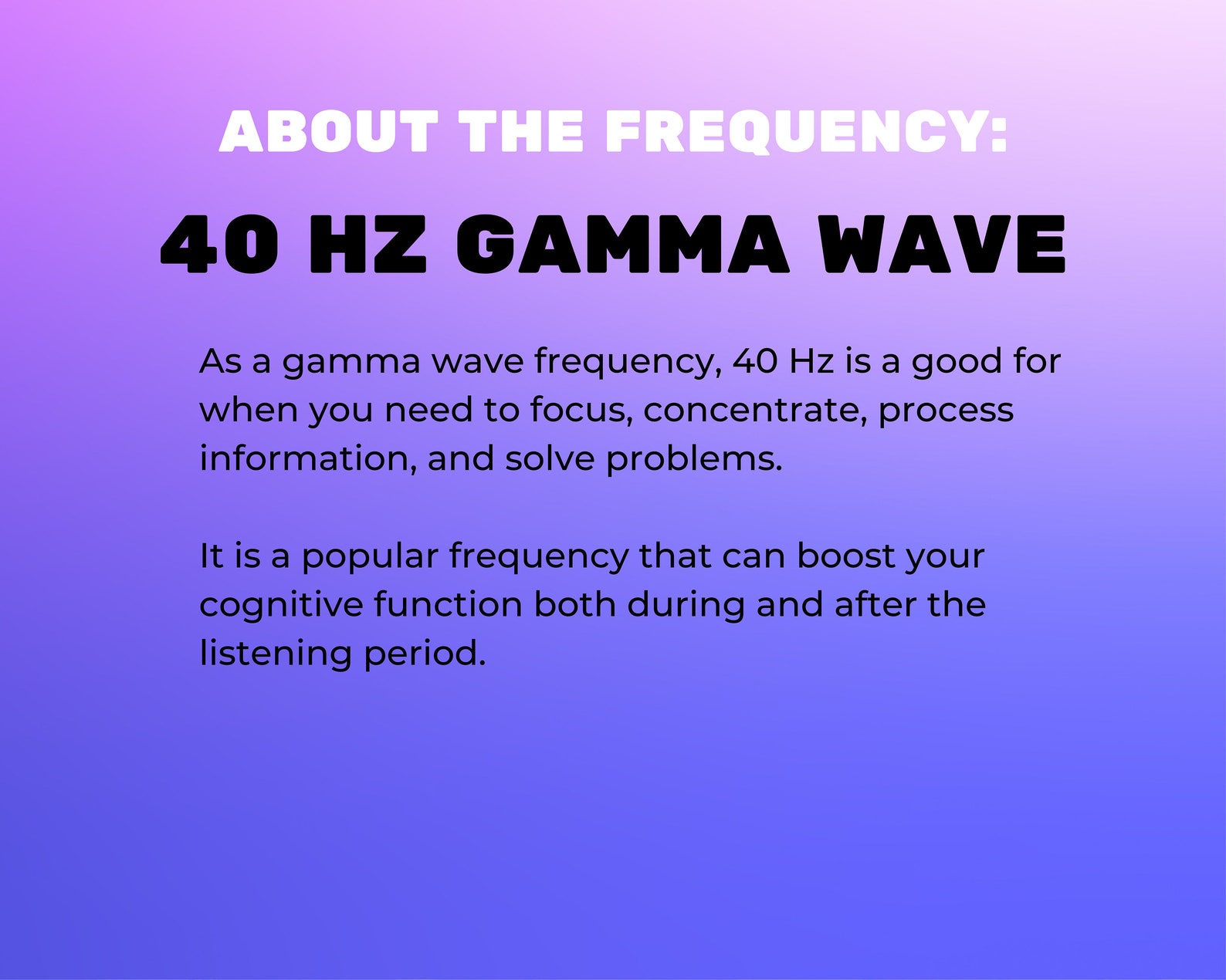 40 Hz Gamma Waves Frequency - Binaural Beat & Ocean Waves on the Beach ...