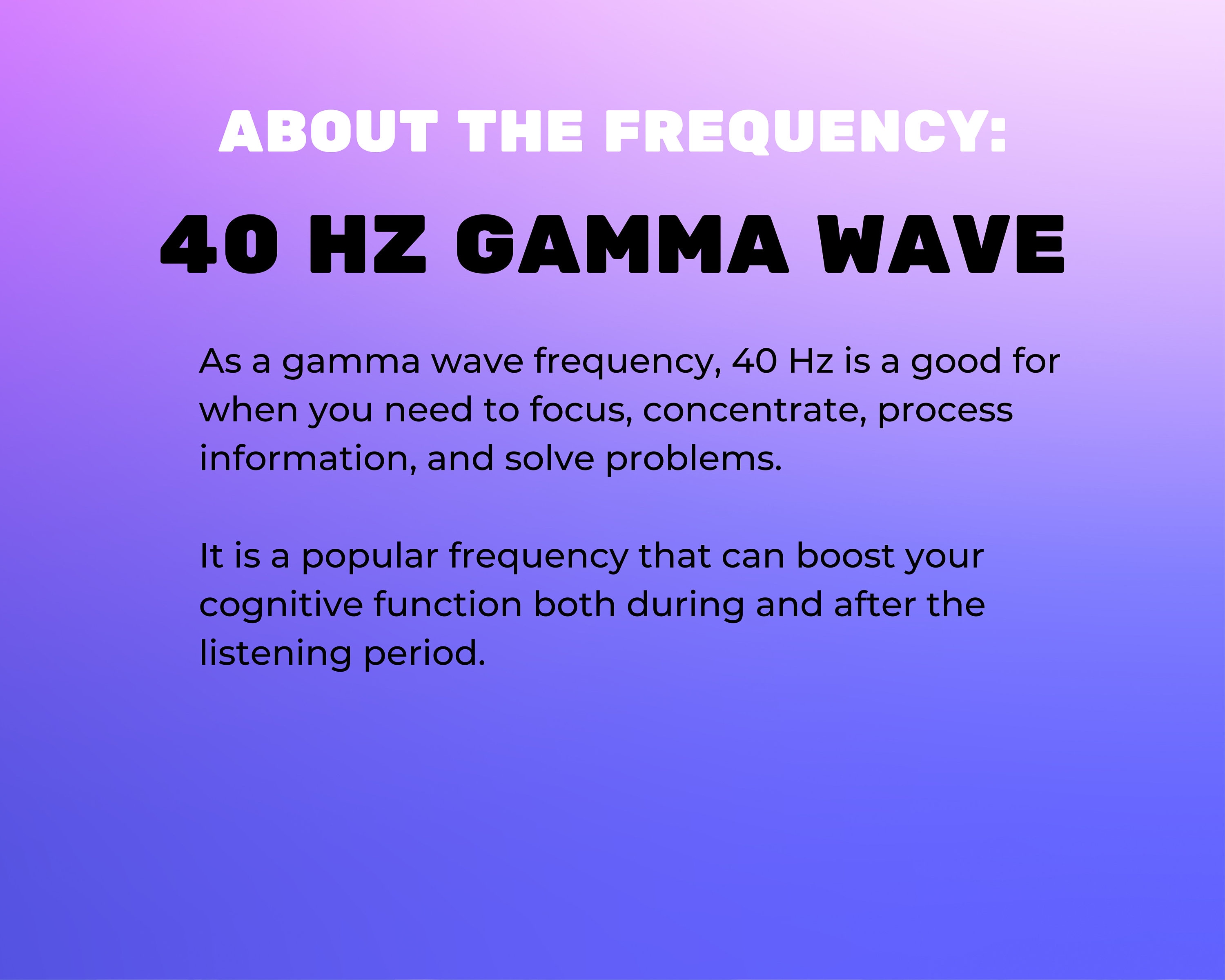 40 Hz Gamma Waves Frequency - Binaural Beat & Ocean Waves on the Beach ...