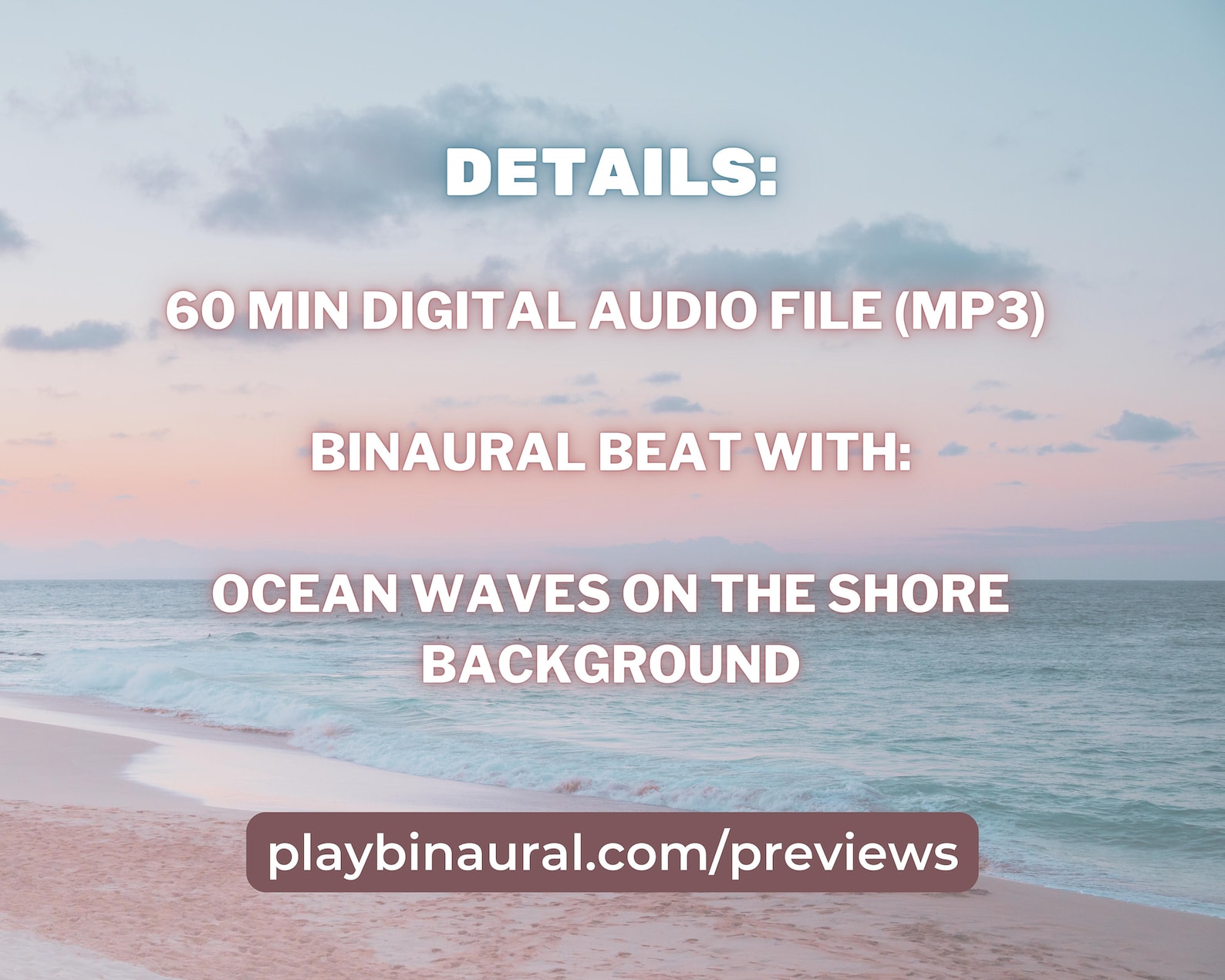 40 Hz Gamma Waves Frequency - Binaural Beat & Ocean Waves on the Beach ...