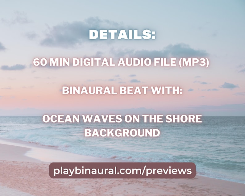 40 Hz Gamma Waves Frequency - Binaural Beat & Ocean Waves on the Beach ...