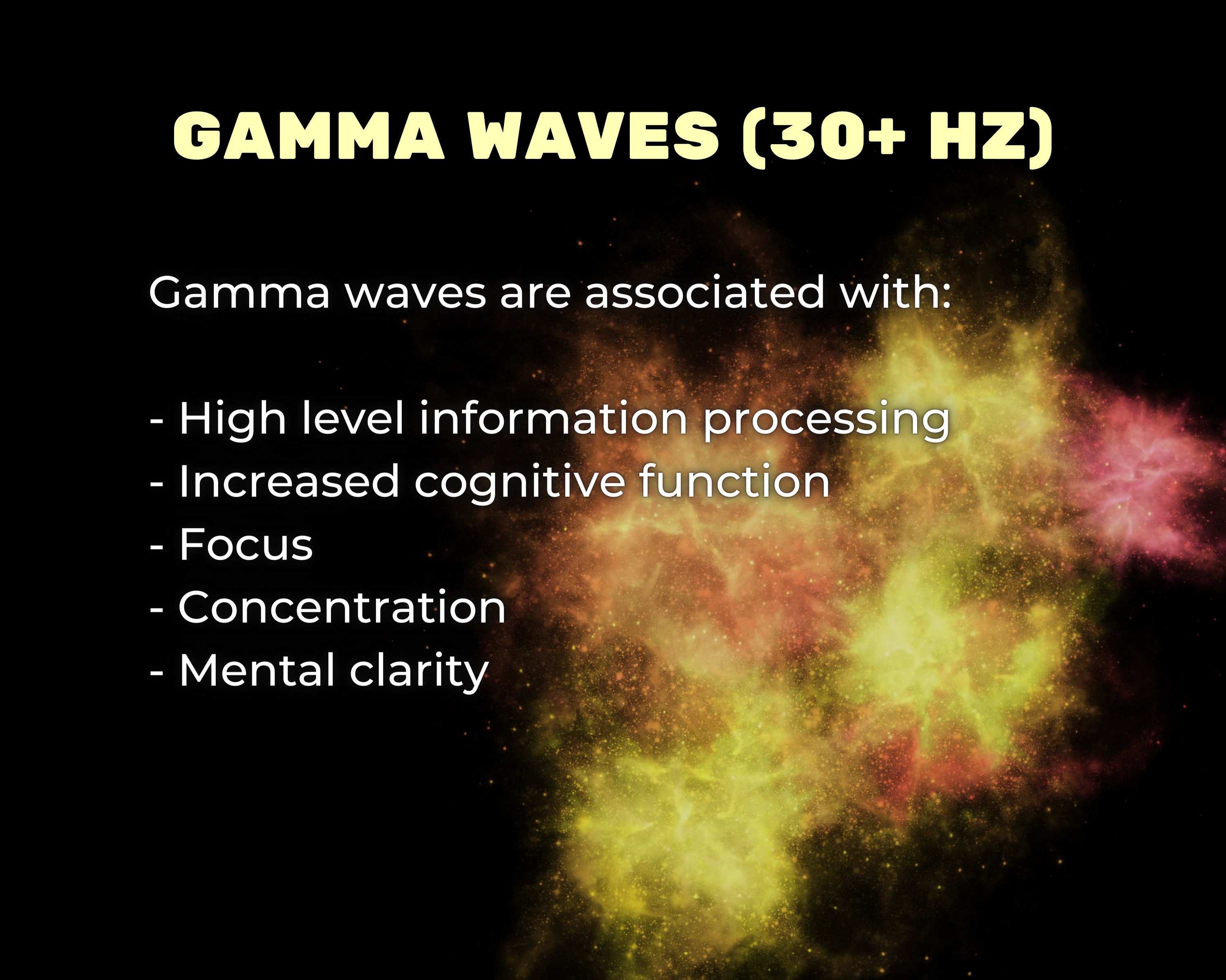 40 Hz Frequency Gamma Waves - Pure Tone Binaural Beat for Improved ...