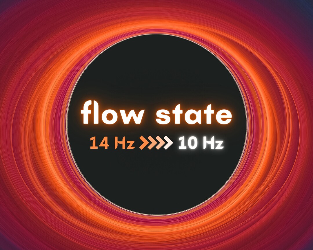 In the Zone - Binaural Beats for Flow State (14 Hz Beta to 10 Hz Alpha ...