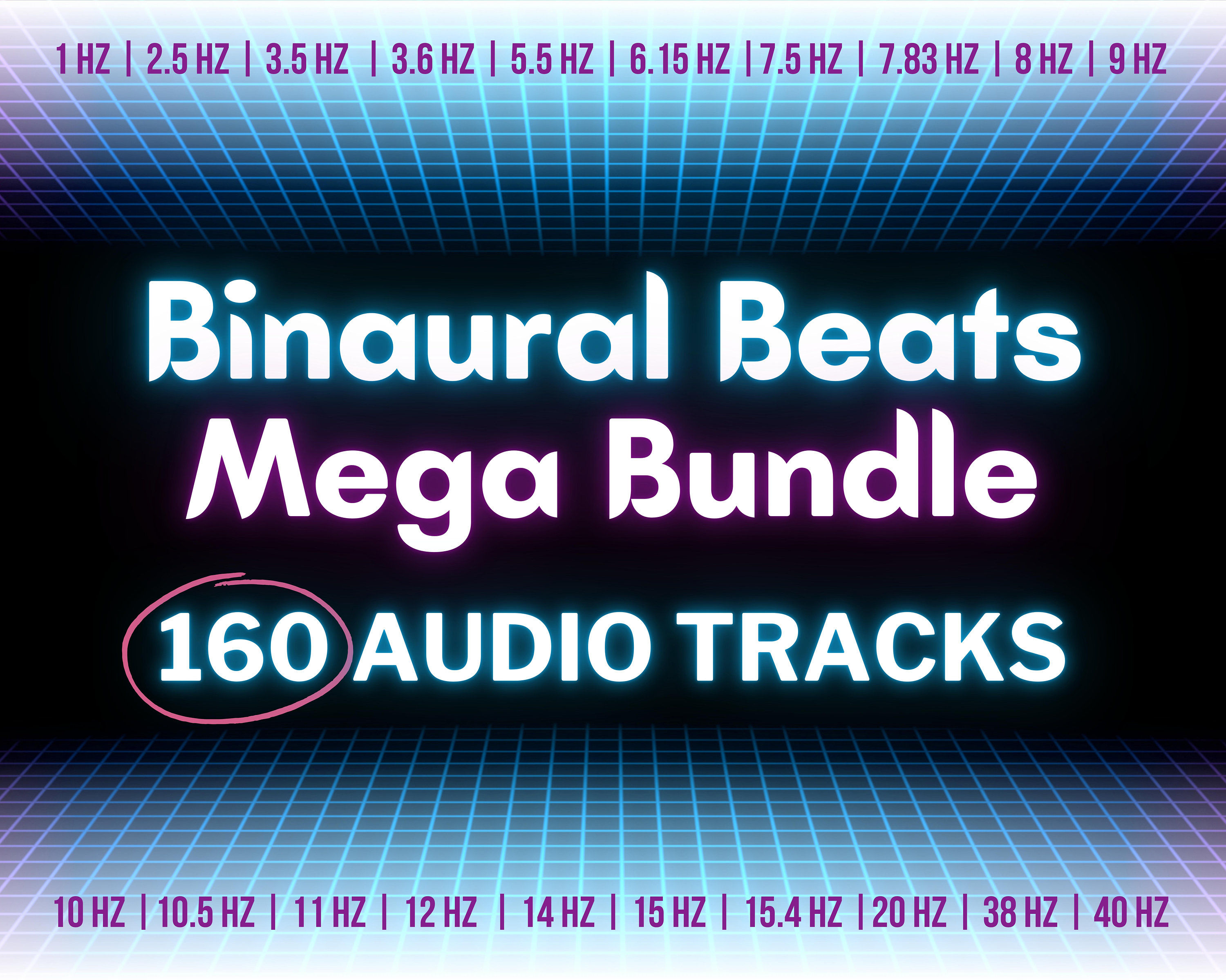Binaural Beats Mega Bundle - 160 X 1-hour Audio Tracks - Delta, Theta ...
