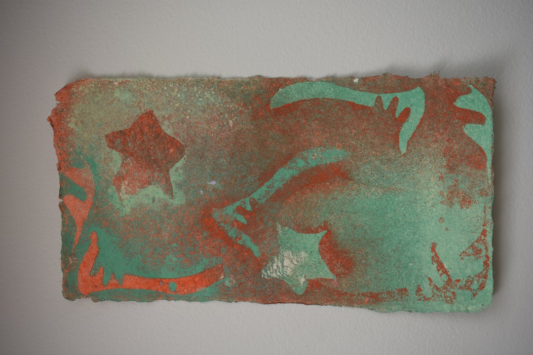 Abstract Paper Pulp Art - Etsy