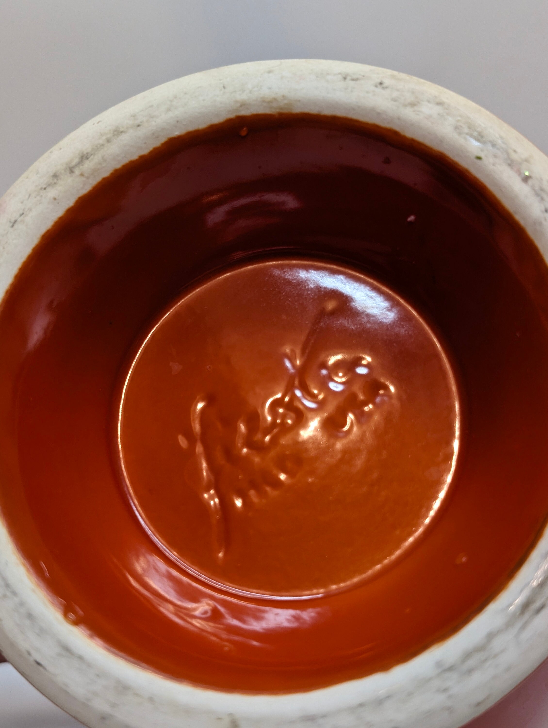 Fiestaware Vintage Radioactive Orange Red Coffee Server Fiesta HLC USA ...