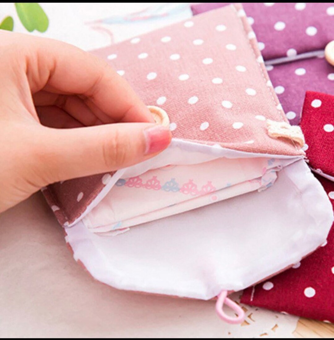 Female Hygiene Sanitary Pouch - Etsy