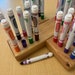 Marker Stand - Holds 32 Large Markers - Classroom - Art - Lid Stays ...