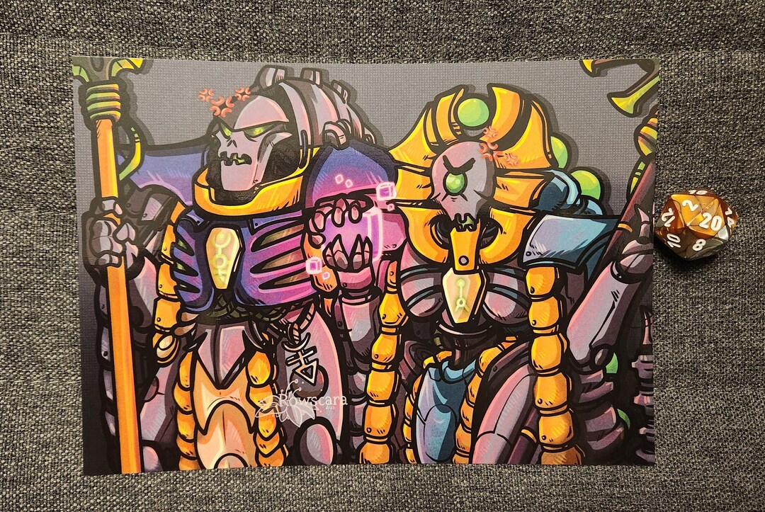 Art Print Dynamic Skeleton Duo - Etsy