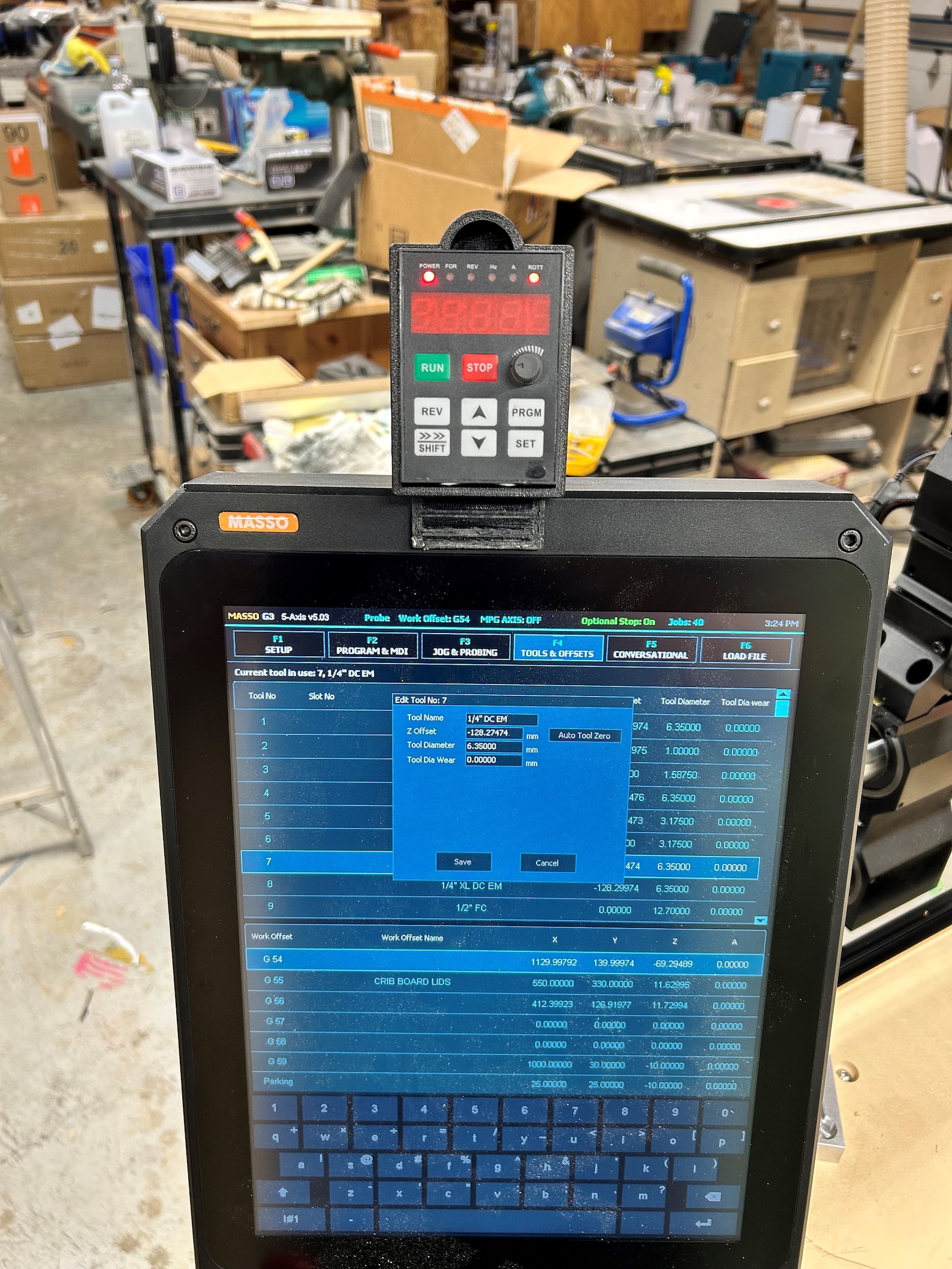 VFD Display Holder for Masso G3 Touch Controller DIGITAL FILE - Etsy