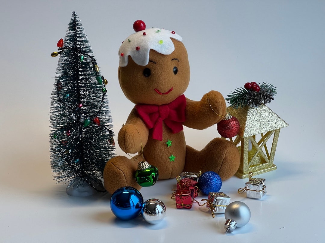 Decorative Fabric - Gingerbread Man - Christmas Decoration - Christmas ...