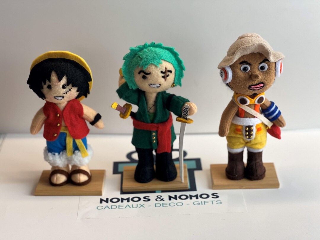 One Piece Felt Doll Characters, Anime, Japanese Anime, Handmade Doll ...