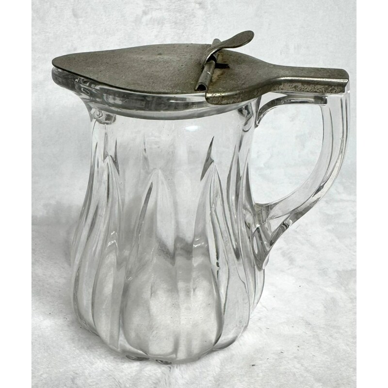 Glass Syrup Pitcher - Etsy