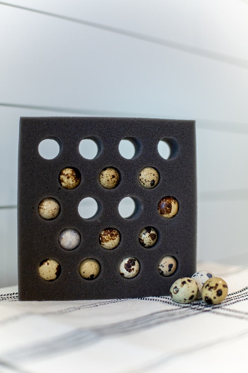 18 Hole Quail Foam Egg Shipper Sets - Etsy
