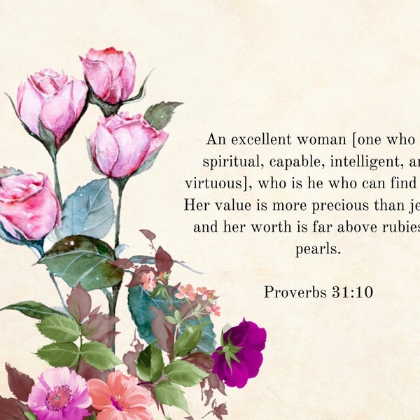 Proverbs 31 10 - Etsy
