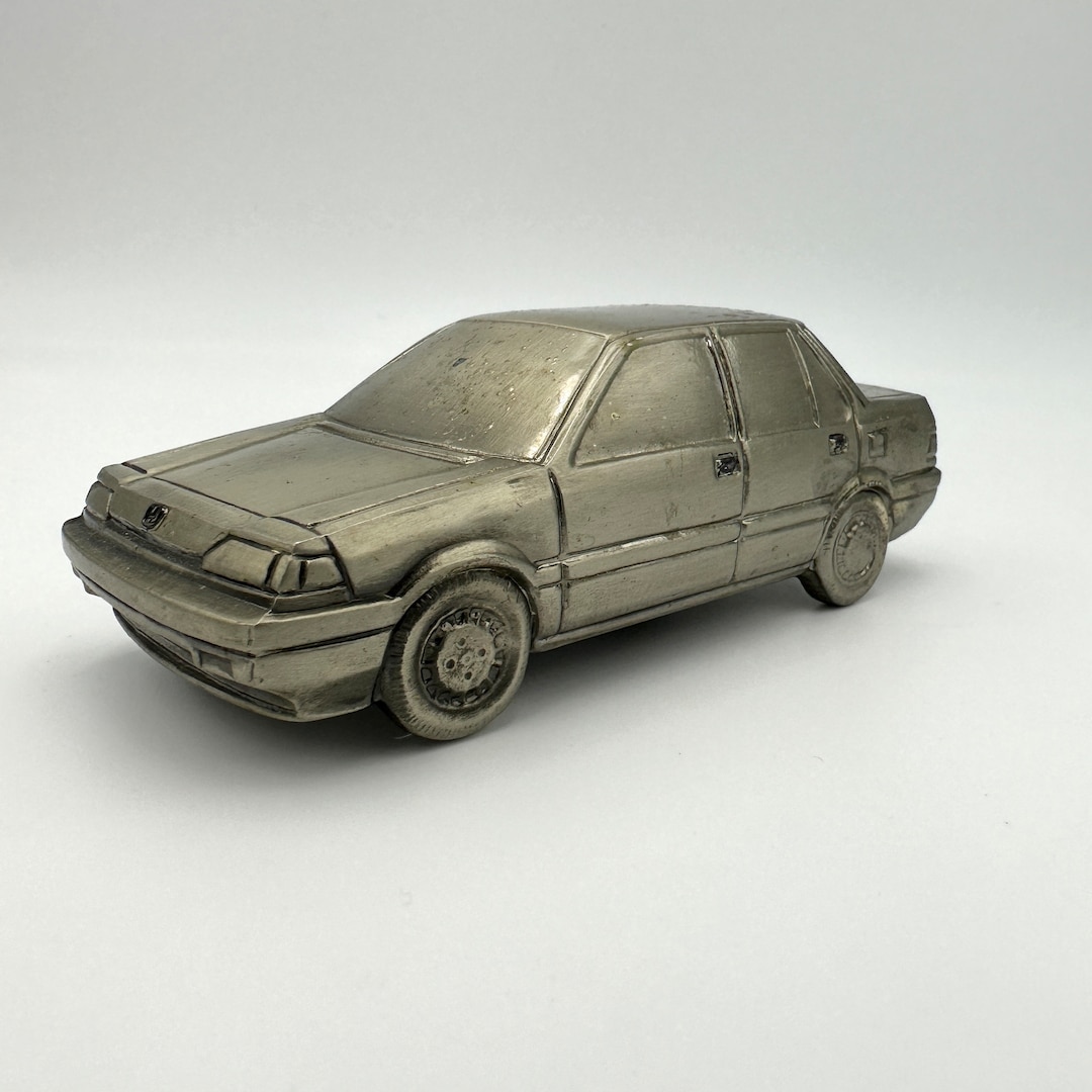 3rd Gen Honda Civic Sedan - Cast Metal Model / Paperweight - Etsy