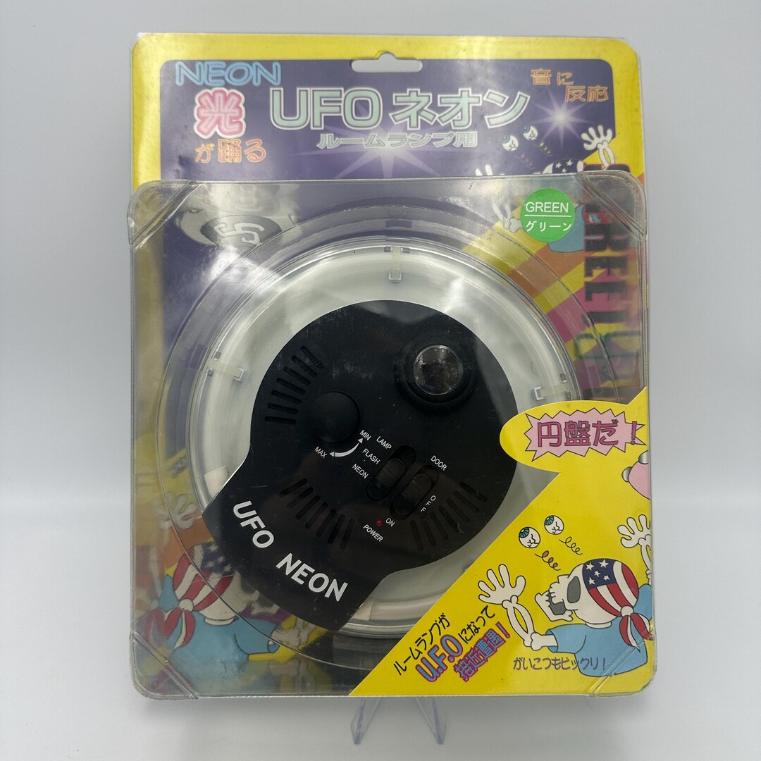 JDM UFO Neon Dome Light - GREEN - Rare Colour - Dancing Neon Interior ...